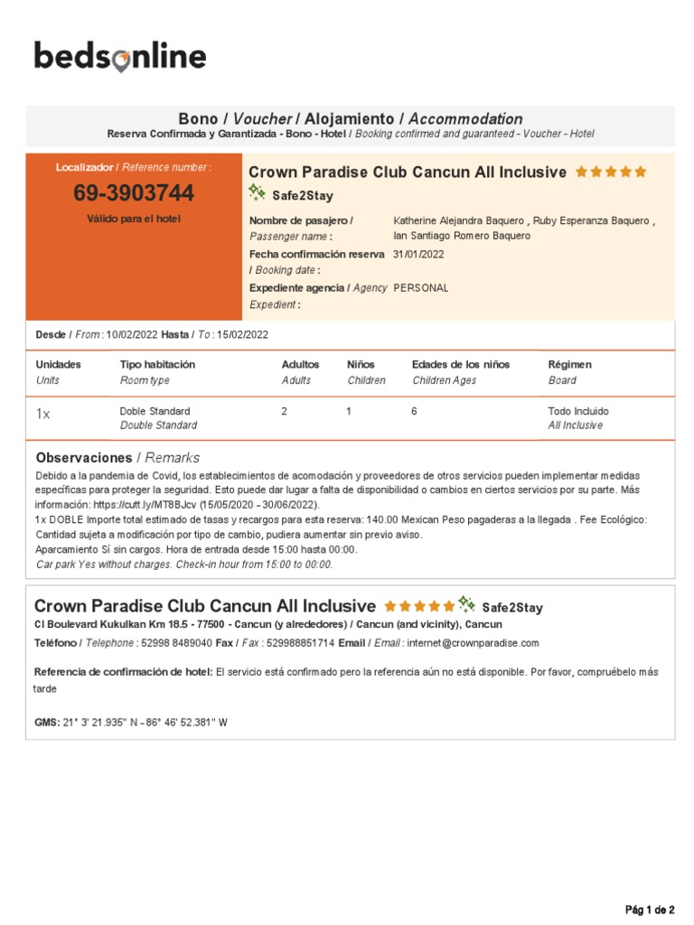 Voucherhotel69-3903744 1643665919875 | PDF