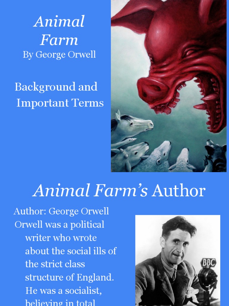 Animal Farm PowerPoint | PDF | Anti Capitalism | Far Left Politics