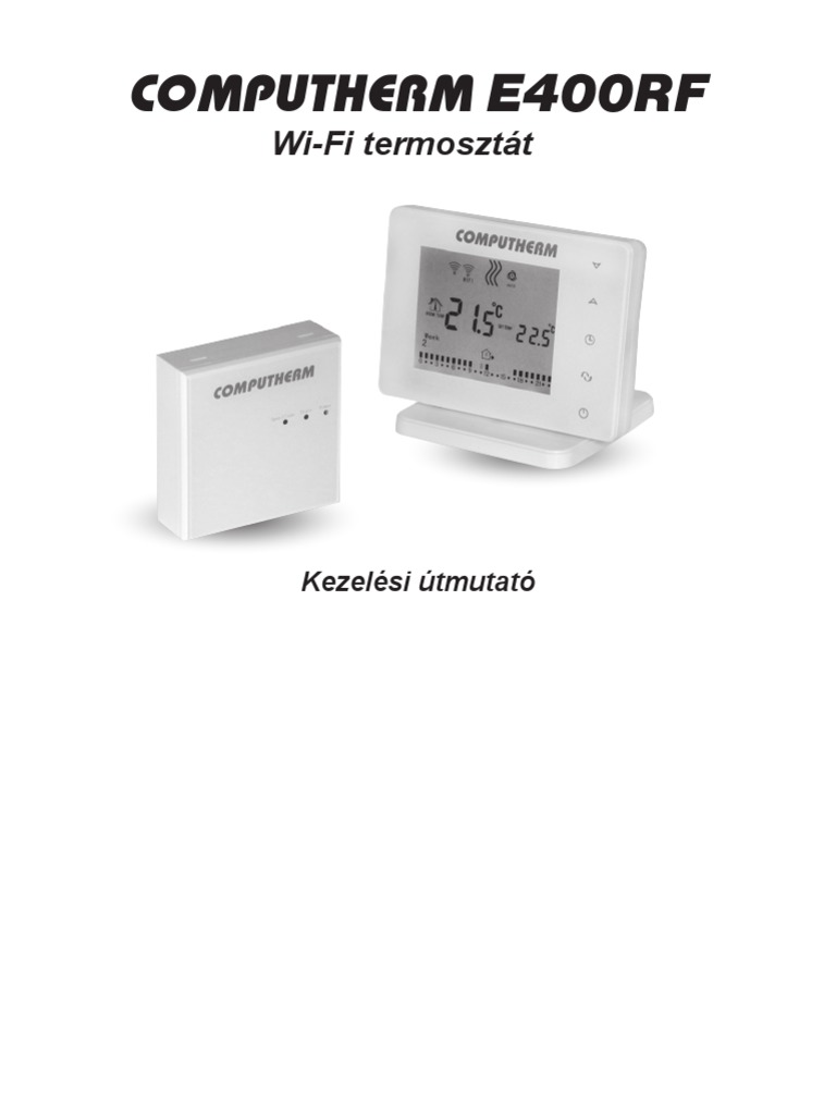 COMPUTHERM E400RF HU Manual 2020 | PDF