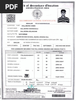 10th Class Certificate | PDF