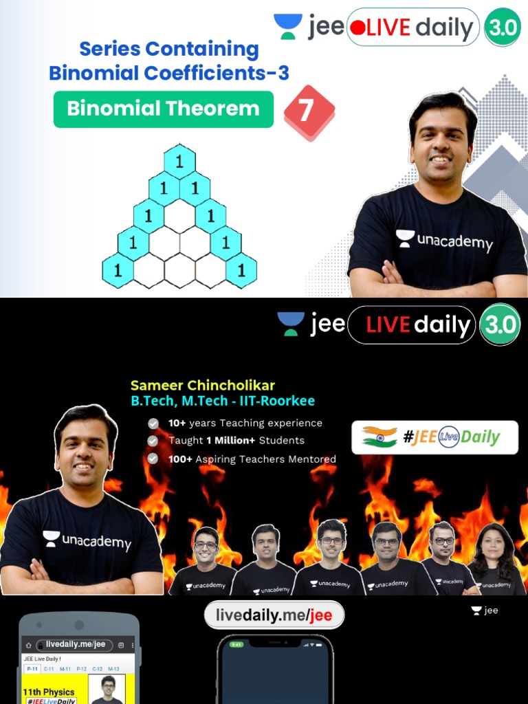 L-7 - Binomial Theorem | PDF | Mathematics | Discrete Mathematics