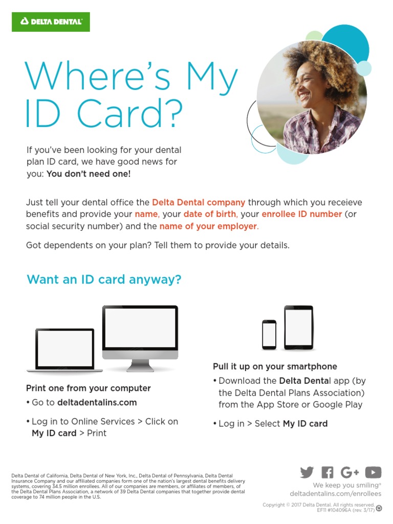 Delta Dental ID Card | PDF