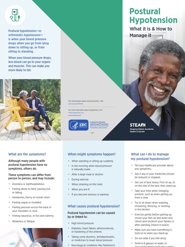 Postural Hypotension: What It Is & How To Manage It | PDF | Diseases ...