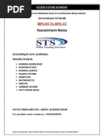 SPSC All Solved Past Papers 2013 To 2023 | PDF