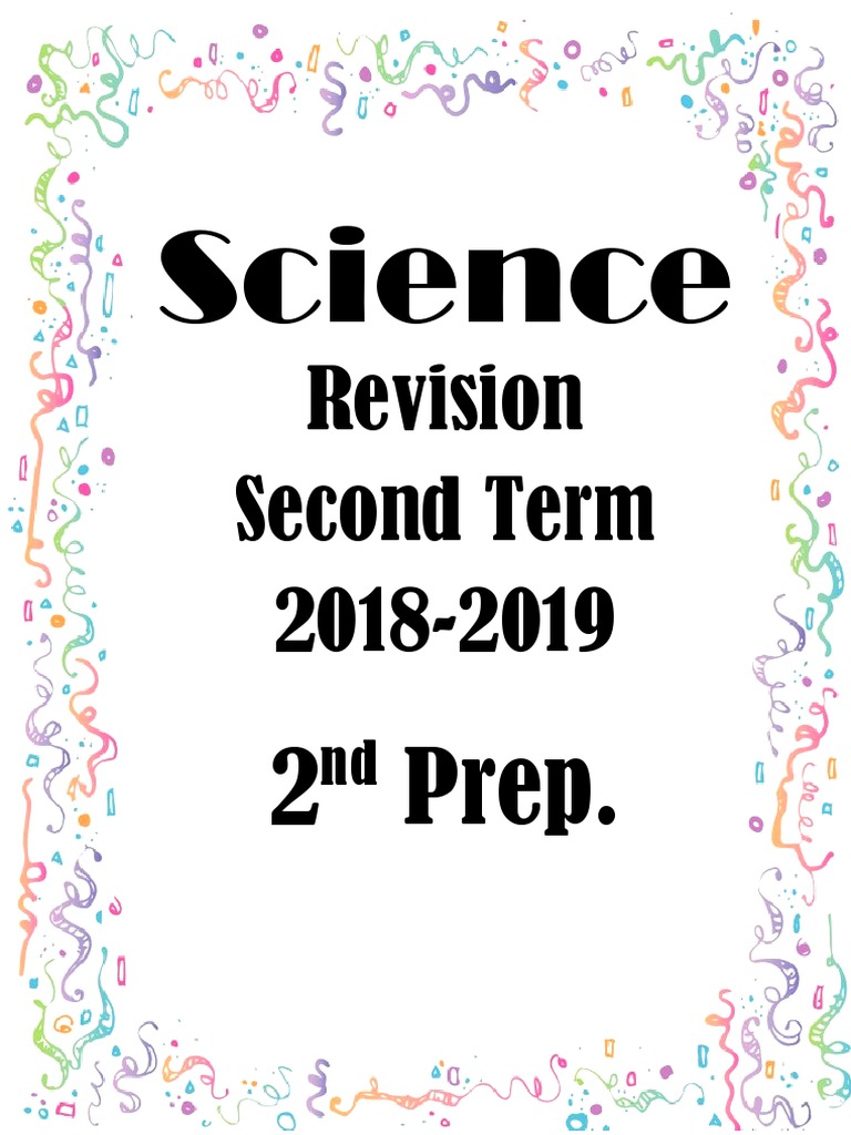 Science Prep 2 Second Term Revision | PDF | Waves | Sound