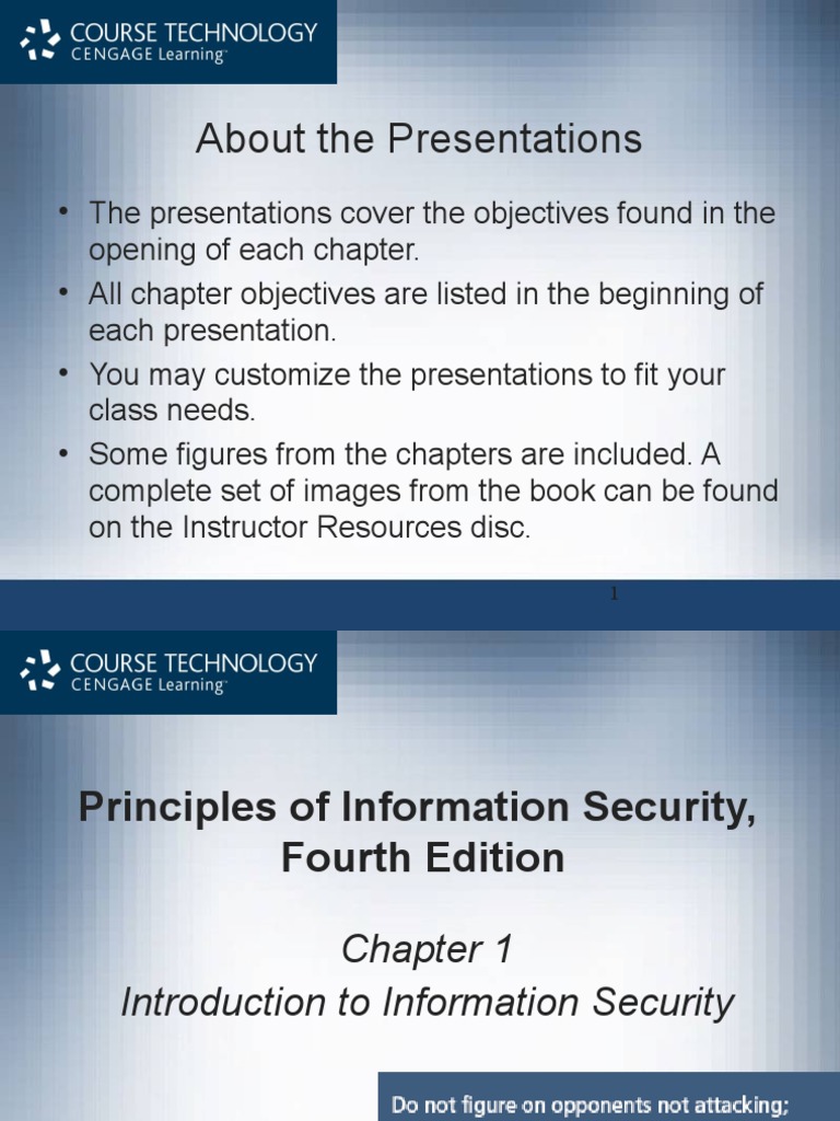 Chapter 1 - PPT - ch01 | PDF | Information Security | Computer Science