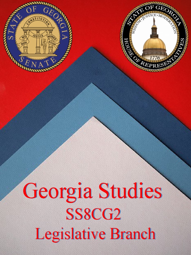 Georgia General Assembly Overview | PDF | Bill (Law) | Taxes
