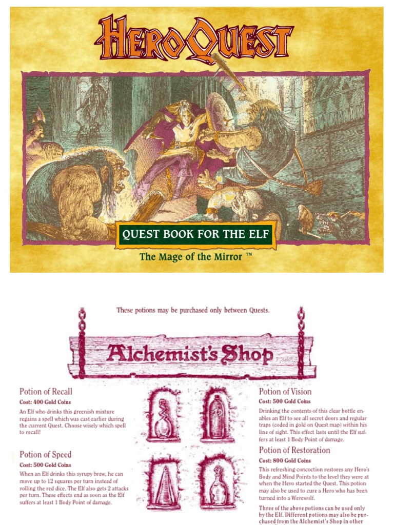 The Elf Quest Pack Remake | PDF