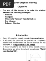 Viewing Pipeline, Viewing Coordinate Reference Frame | PDF