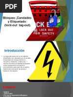 Procedimiento LOTO: Bloqueo y Etiquetado | PDF | Administración de ...