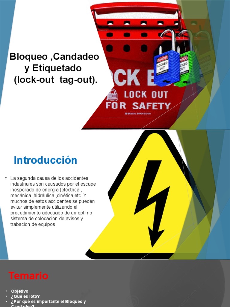 Loto Nom-004 | PDF | Administración de Seguridad y Salud Ocupacional