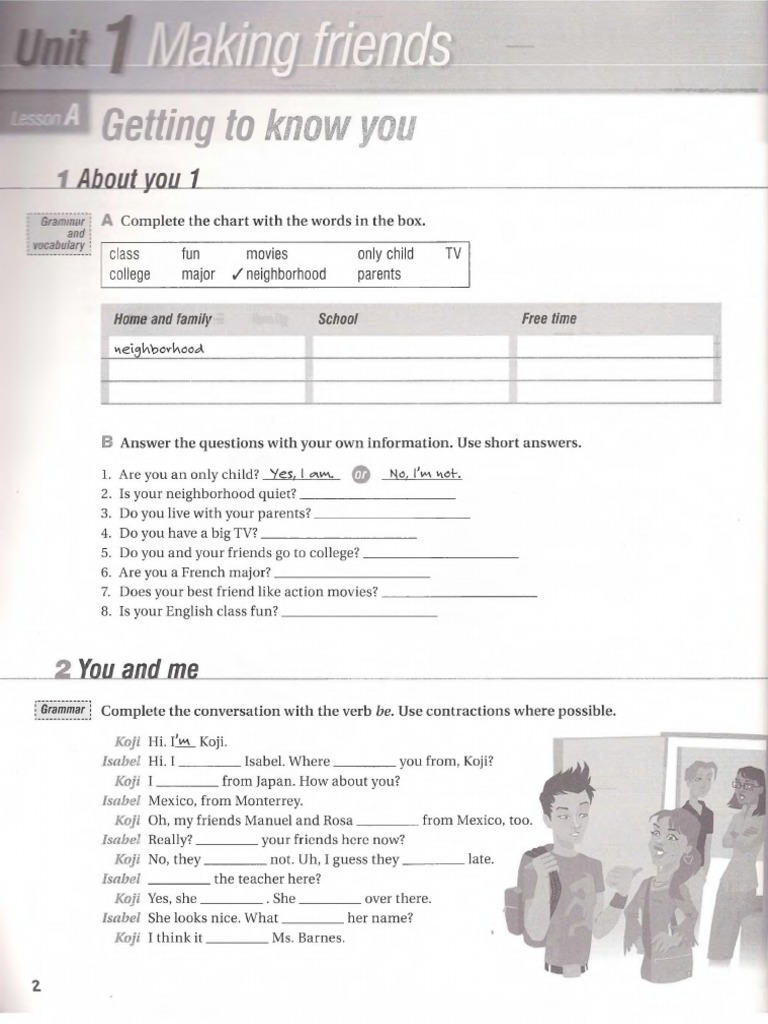 Touchstone 2 Workbook (PDFDrive) - 2-5 | PDF