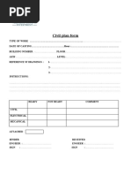 Imprest Requisition Form | PDF