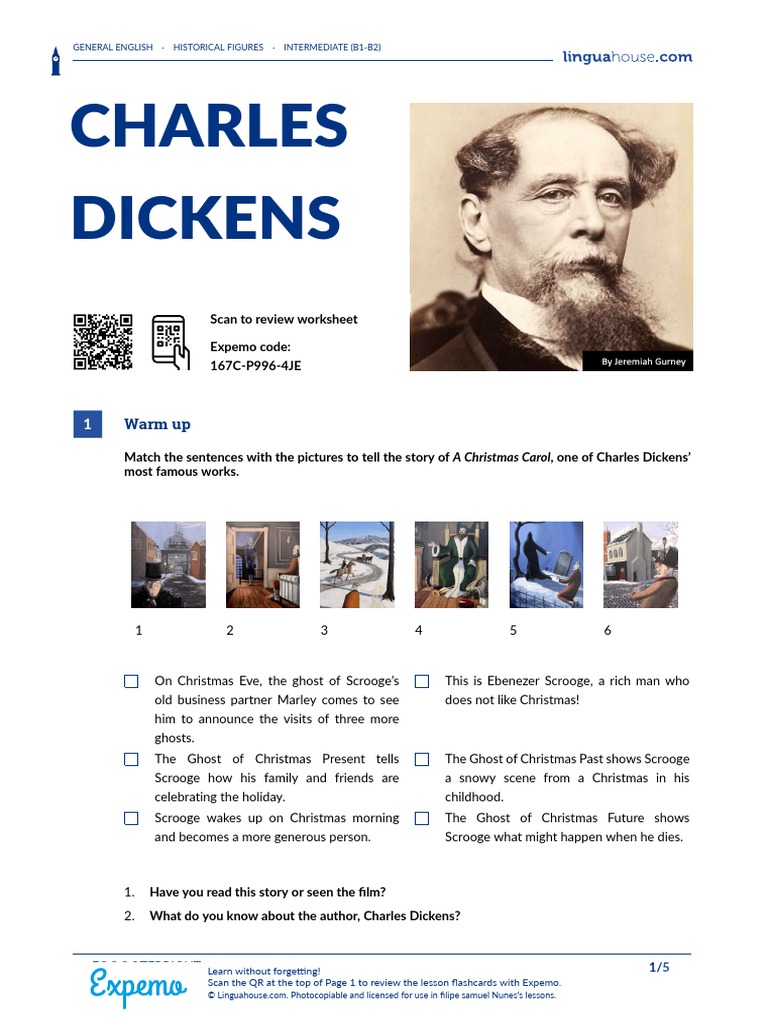 Charles Dickens Teacher | PDF | Charles Dickens | A Christmas Carol