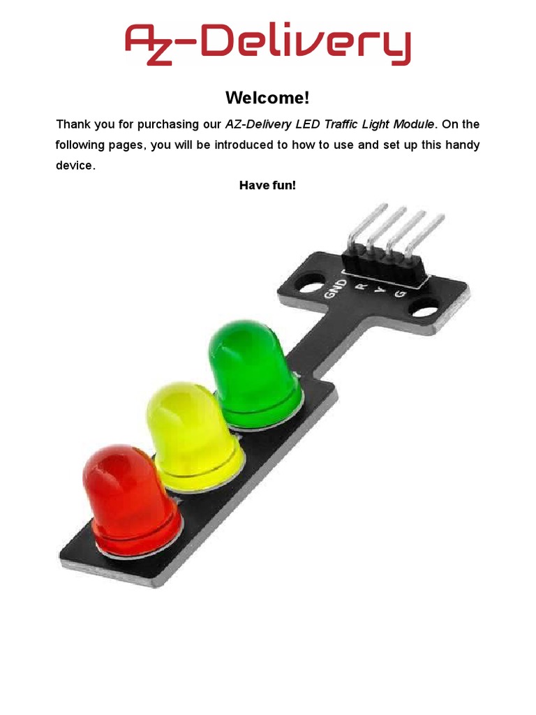 LED Traffic Light Module | PDF | Electrical Engineering | Computing