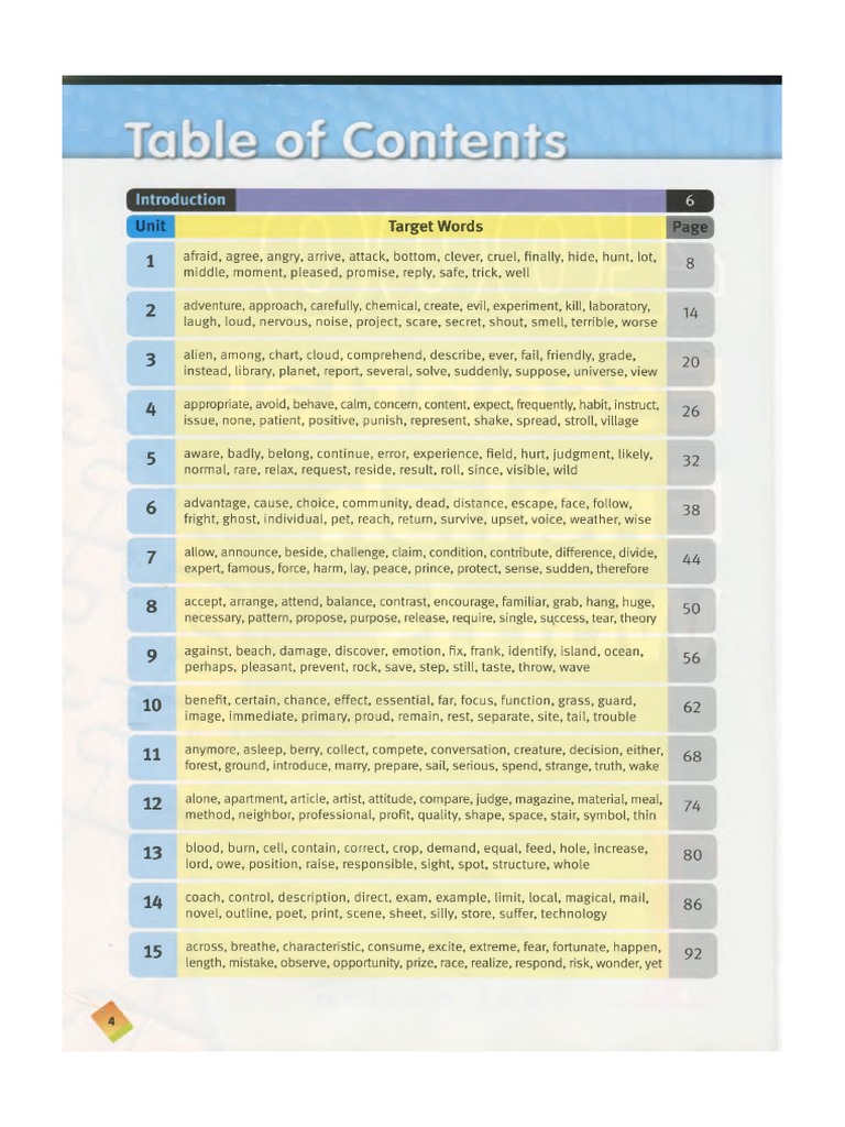 4000 Essential English Words 1 - Word List | PDF