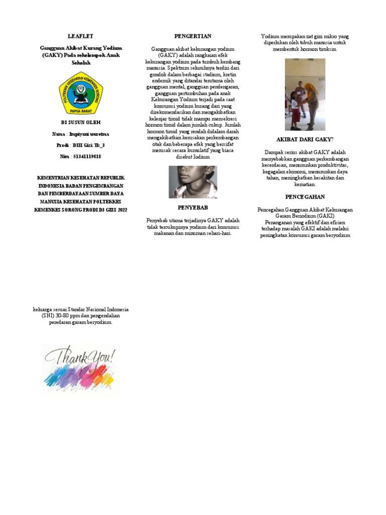 Dampak dan Pencegahan GAKY | PDF