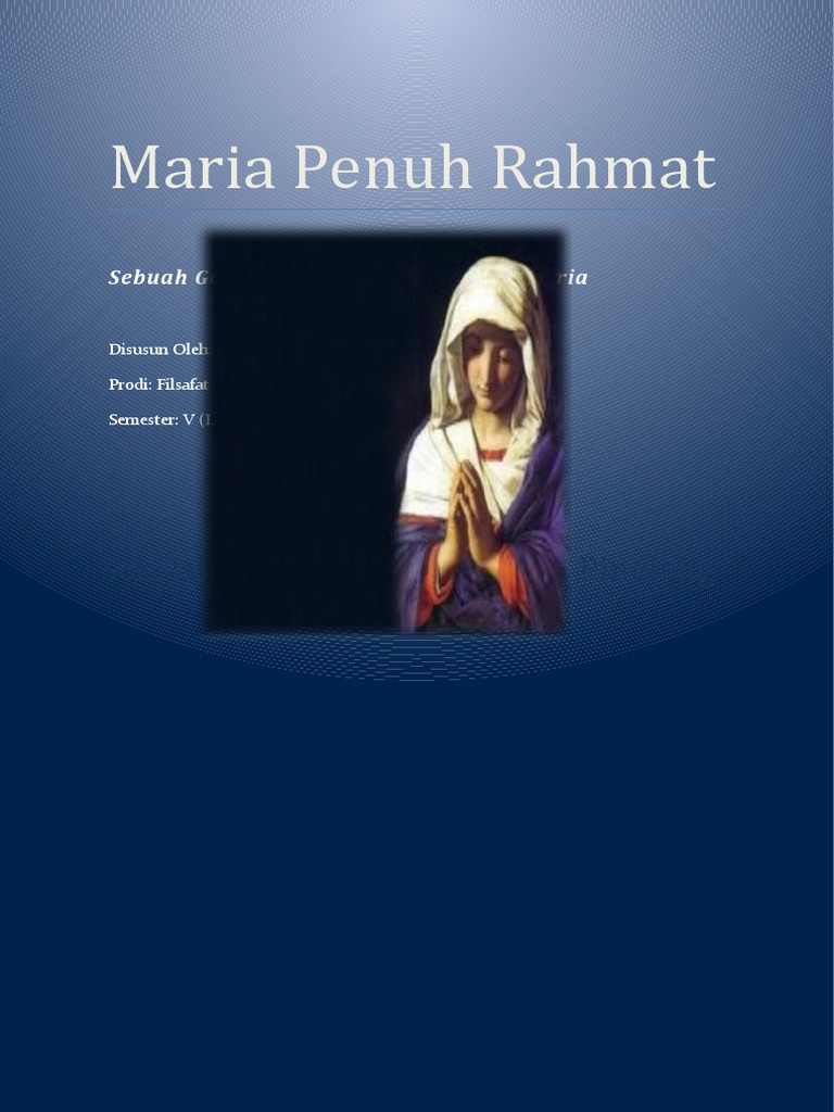 Maria Penuh Rahmat | PDF