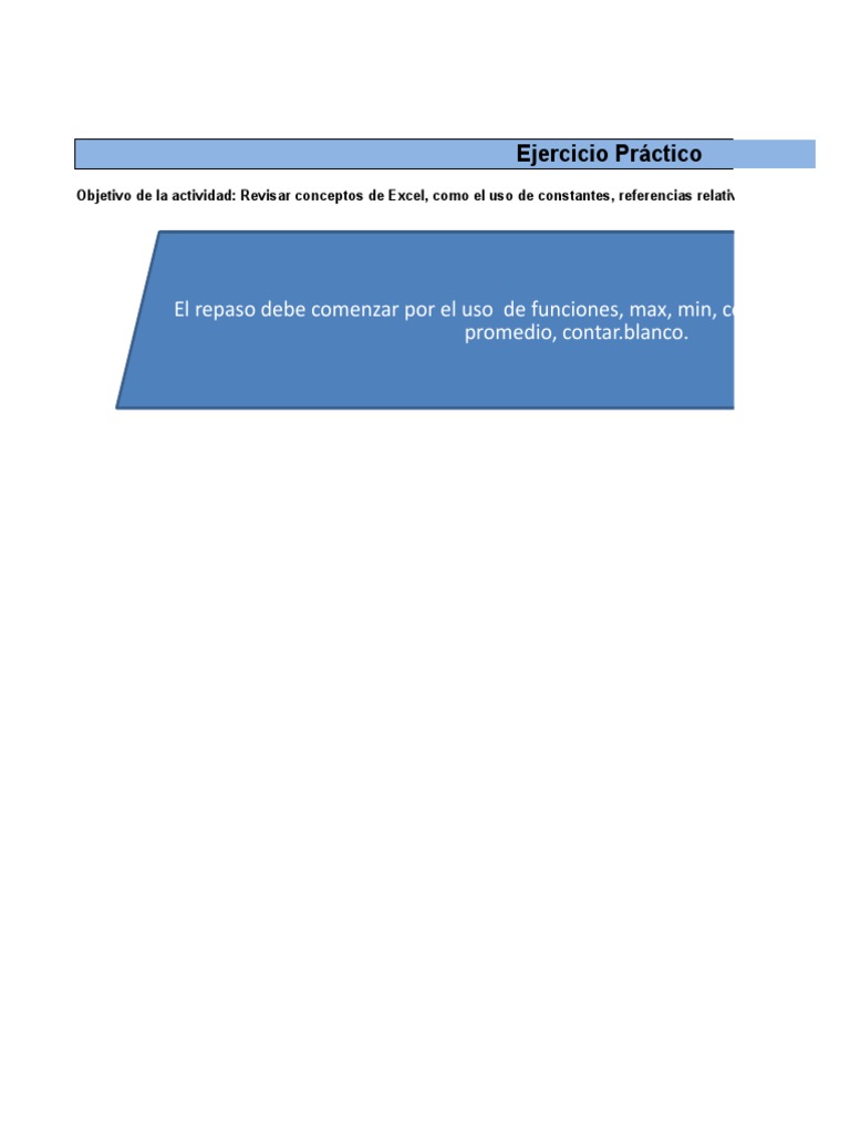 Ejercicio3 Funciones Excel | PDF | Colombia