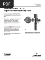 Product Bulletin Fisher 8580 Rotary Valve en 123032 | PDF | Valve ...