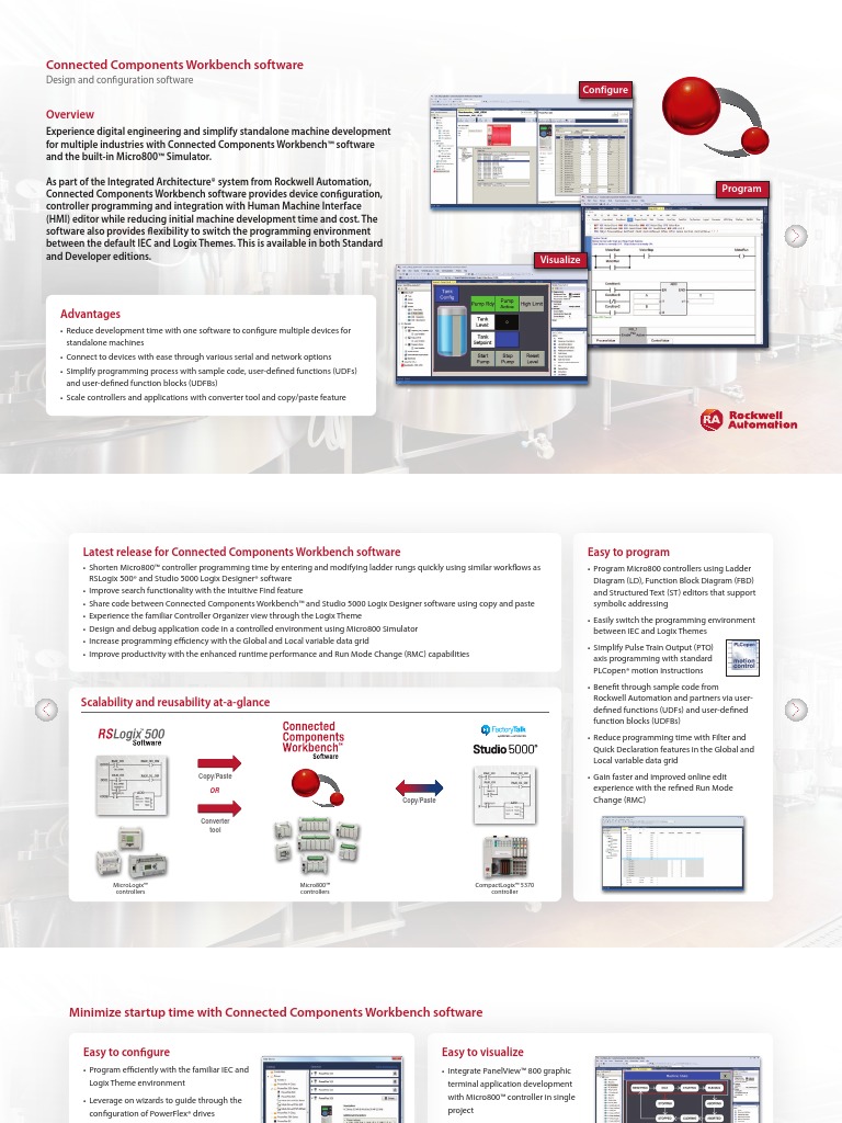Connected Components Workbench Software: Design and Configuration Software | PDF | 64 Bit ...