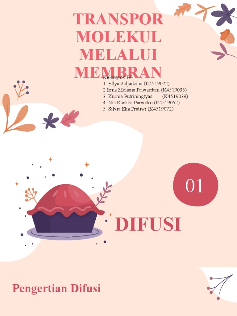 Difusi Osmosis Kel 4A | PDF