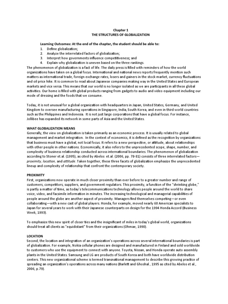 The Contemporary World Book by Abelos | PDF | Economic System | Balance ...