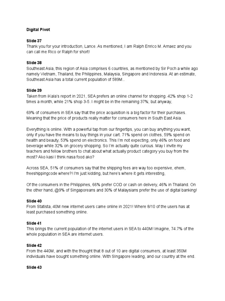 Understanding Southeast Asia's Digital Pivot | PDF | Consumerism | Behavior