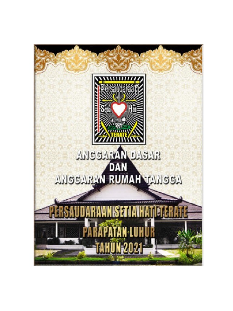 Pedoman PSHT Pusat Madiun | PDF