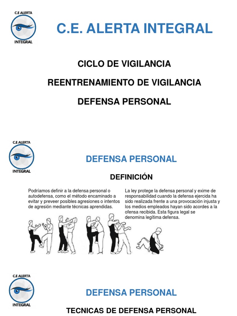 Técnicas de Defensa Personal | PDF