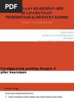 Daftar Arsip Aktif dan Inaktif | PDF