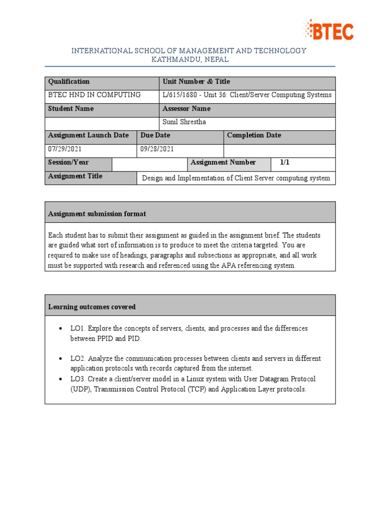 Clientserver Computing Systems Pdf Clientserver Model 8135