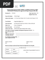 MCOP-001 Project Proposal Proforma | PDF | Business | Art