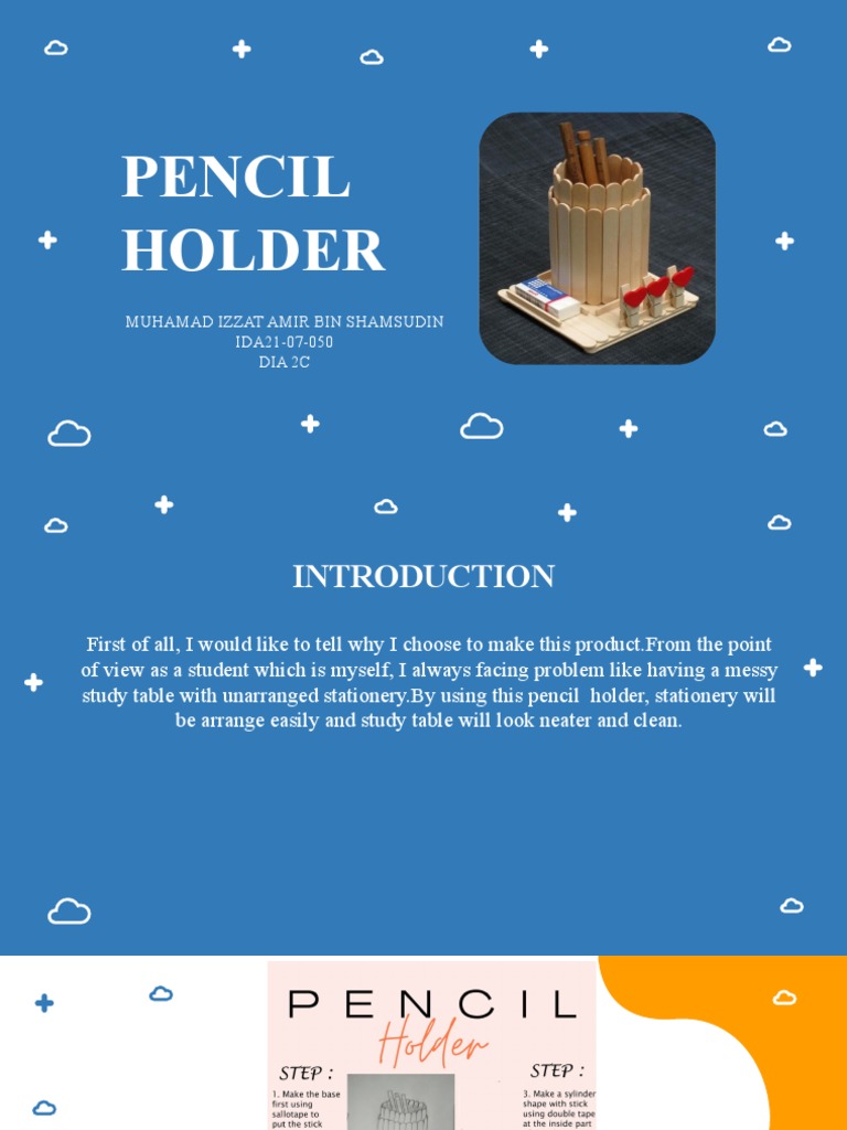 Slide Pencil Holder | PDF