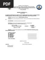 Sample Barangay Project Proposal | PDF | Waste Management | Waste