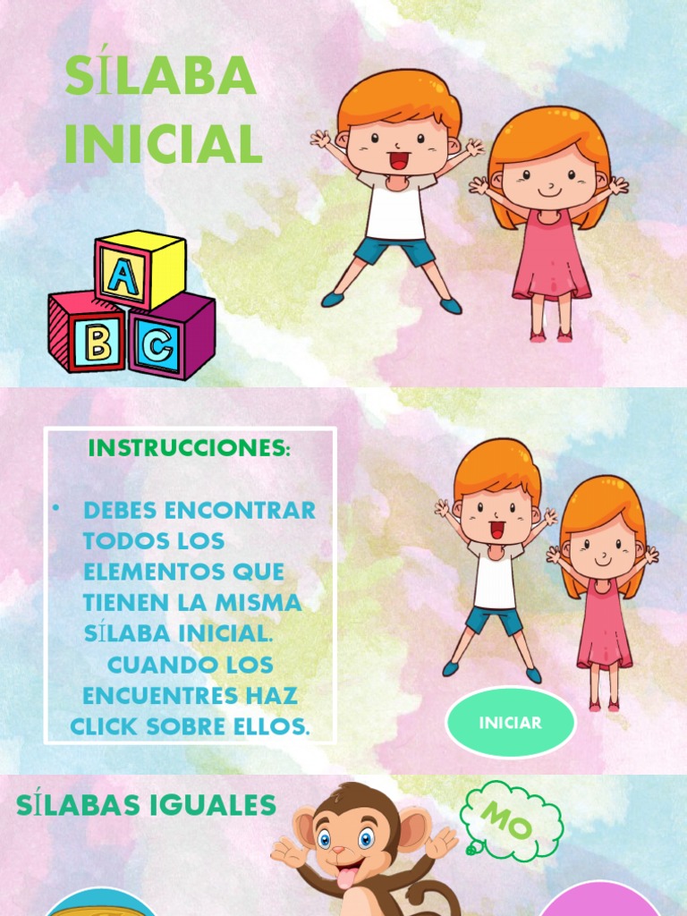 Copia de Sílaba Inicial | PDF