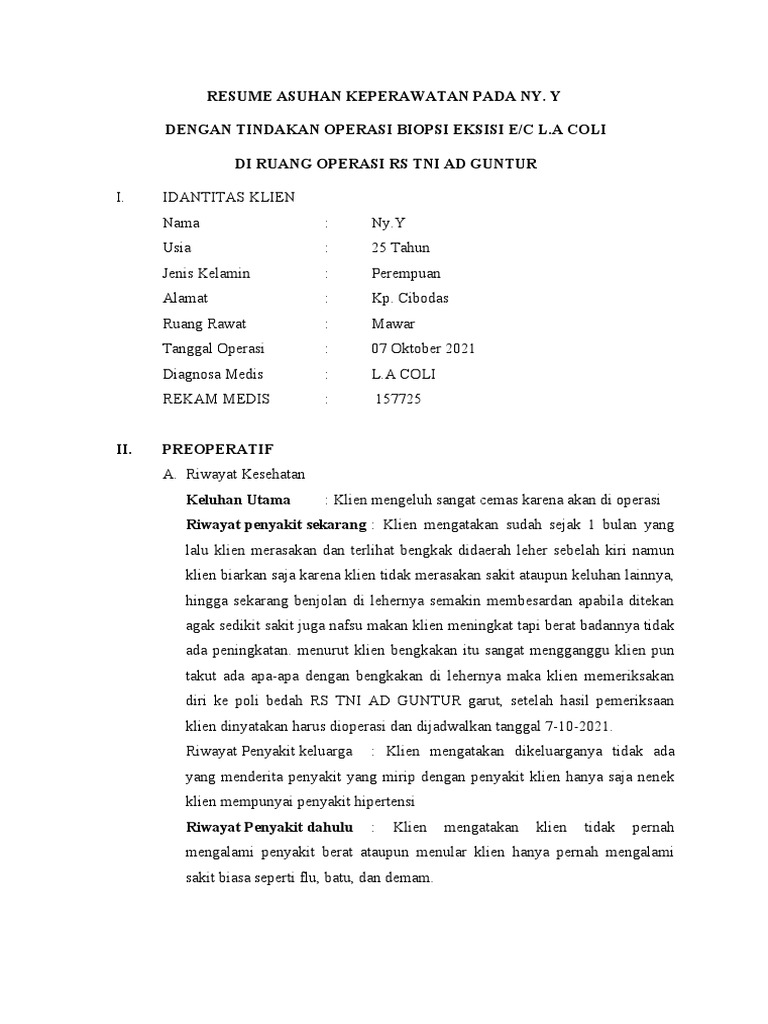 Operasi Struma | PDF