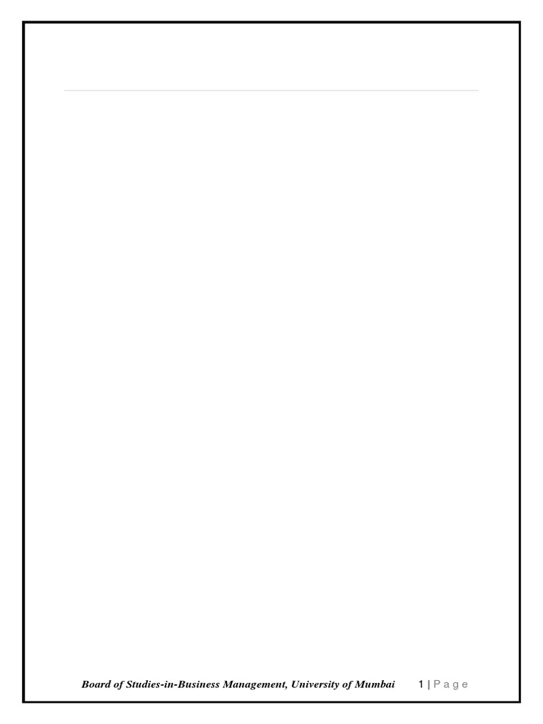 TYBMS Sem VI Project Work Guidelines | Download Free PDF | Thesis ...