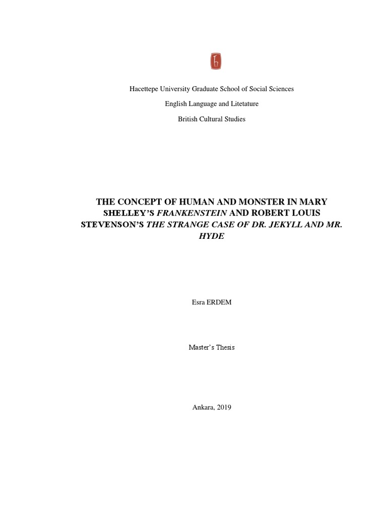 Frankenstein DR Jekyll MR Hyde | PDF | Transhumanism | Evolution
