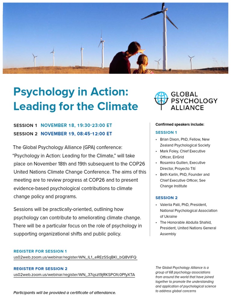 Psychology in Action Leading For The Climate | PDF | Psychology