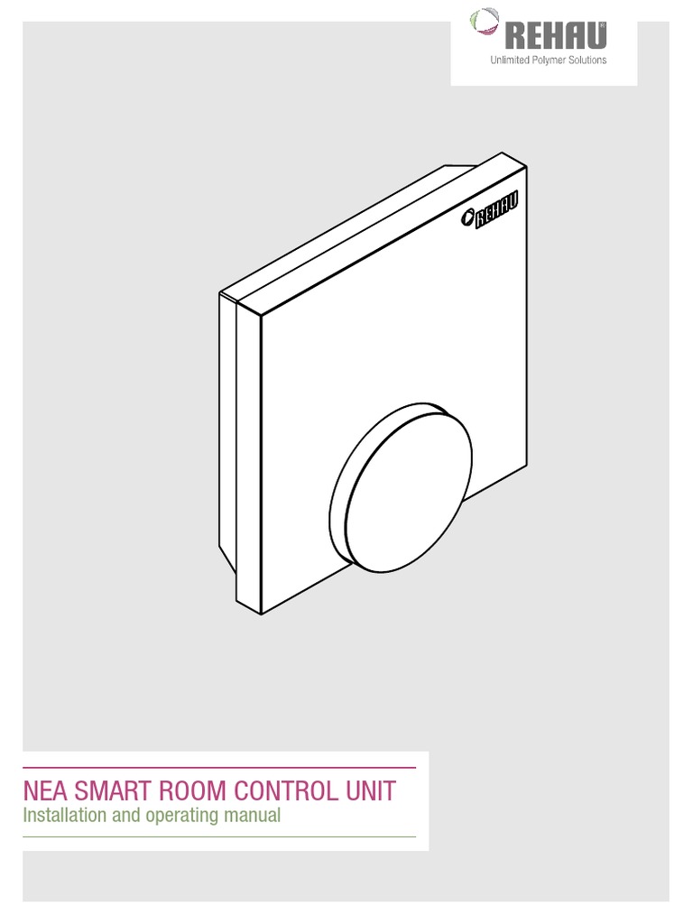 Nea Smart Room Control Unit: Installation and Operating Manual | PDF ...