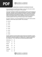 Adamson University Grade Point System | PDF