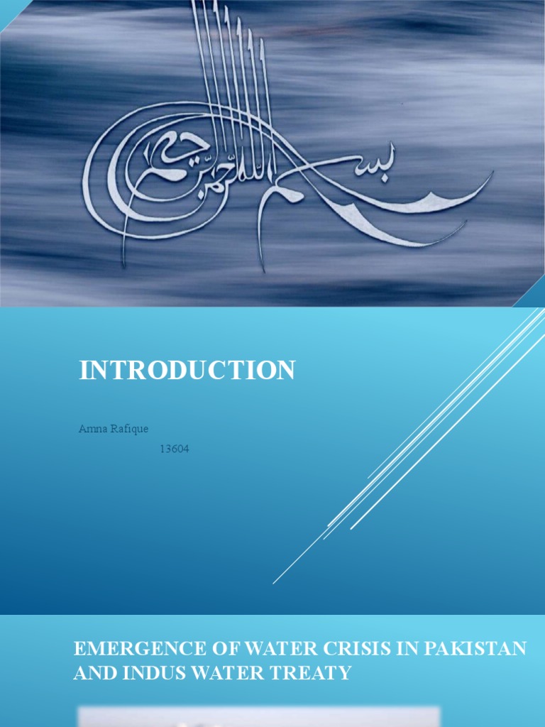 Water Crisis Presetation | PDF | Social Science