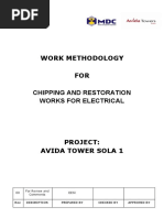 Sample CHB Installation | PDF | Masonry | Specification (Technical ...