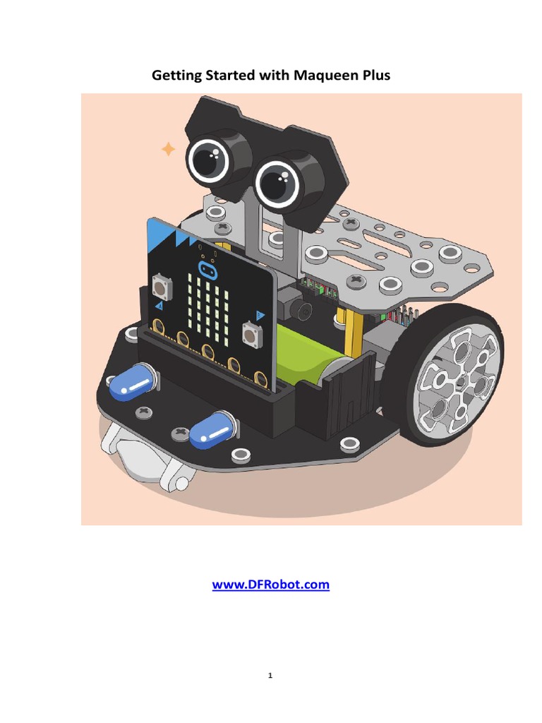 Programming Guide for Maqueen Plus | PDF | Parameter (Computer Programming) | Function (Mathematics)