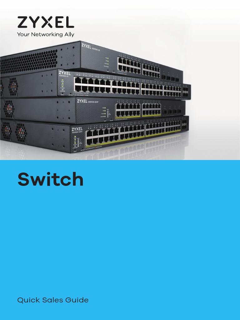 Switch: Quick Sales Guide | PDF | Computer Network | Ethernet