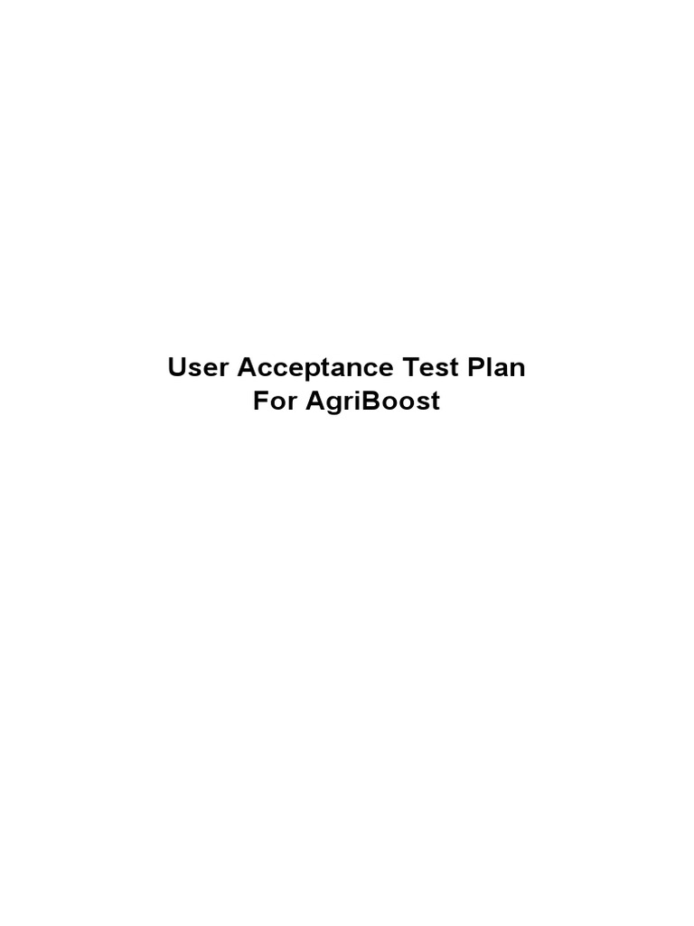 Pmo Tcoe Ua Test Plan Template v1.0 | PDF | Enterprise Resource ...