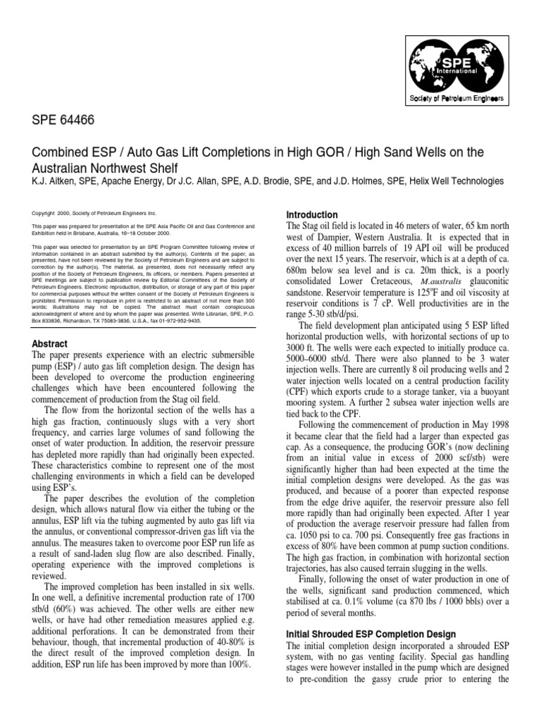 SPE-64466-Combined ESP-Auto Gas Lift Completions in High GOR Wells ...