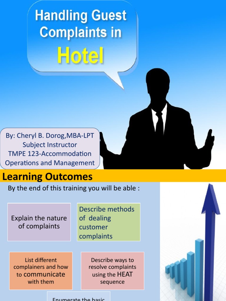 Handling Guest Complaints in Hotel | PDF | Cognitive Science | Employee ...