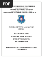 MCEM 18CSL48 Manual 2021 | PDF | Engineering | Microcontroller